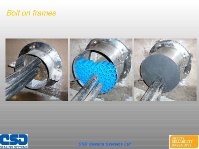 CSD Sealing Systems - Fireproof, Gastight & Watertight Sealing Of Cab…