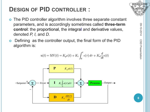 BLDC control using PID & FUZZY logic controller-CSD PPT | PPT