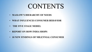 Consumer Behavior Patterns | PPT