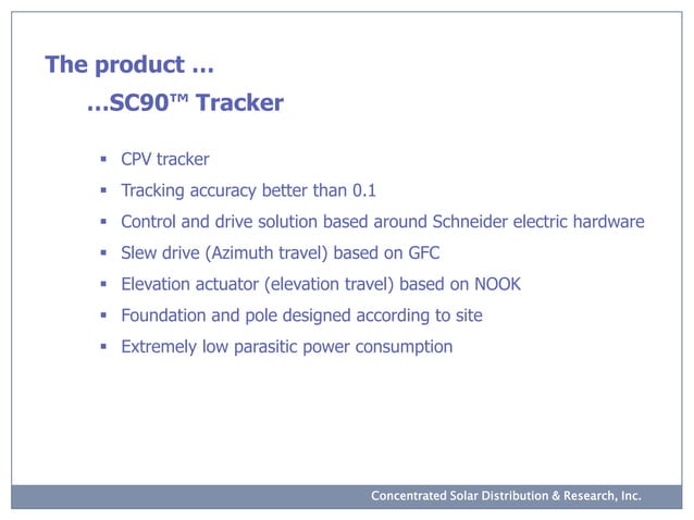 CSDR presentation slide show | PPSX