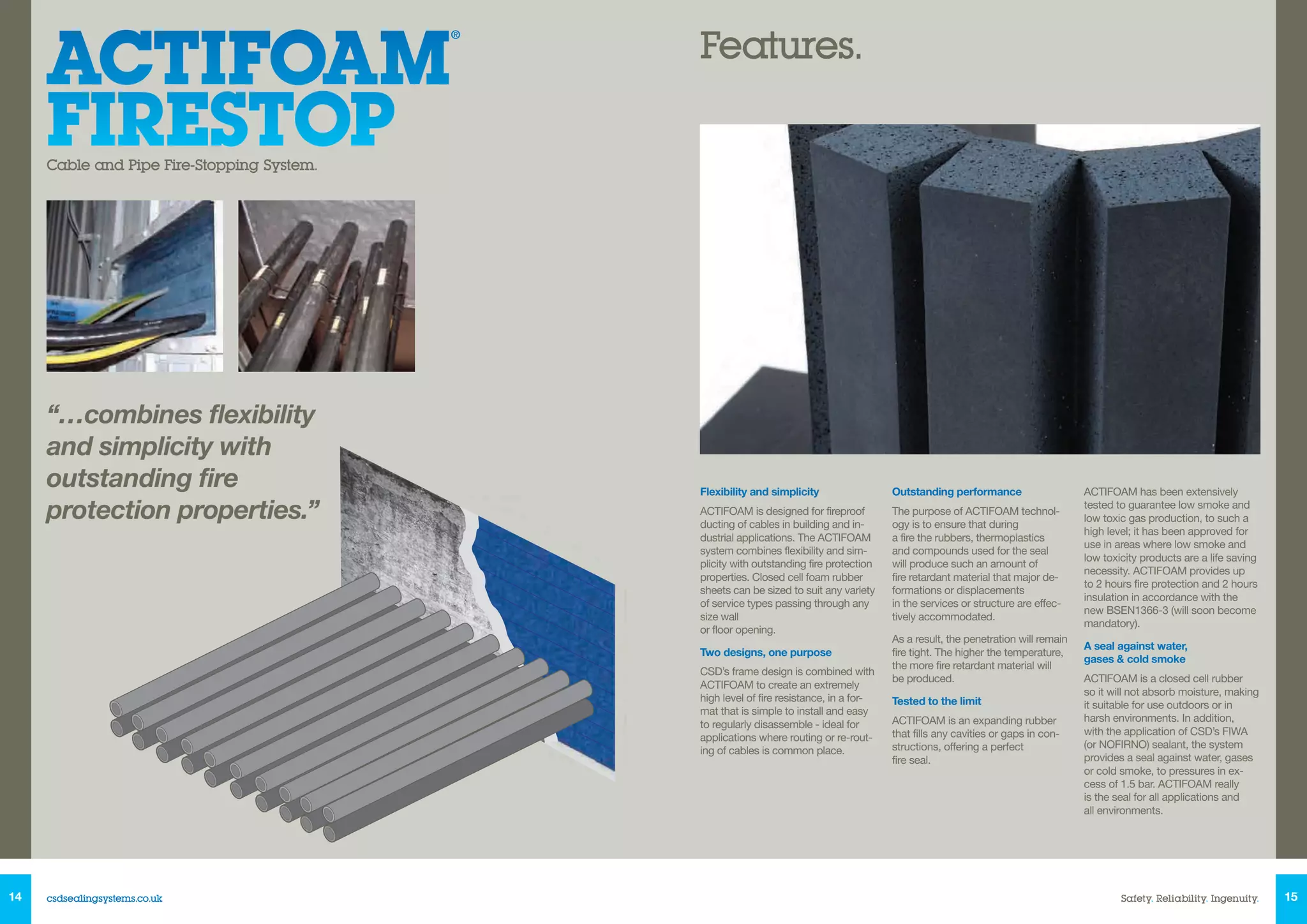 CSD Sealing Systems - Fireproof, Gastight & Watertight Seals For Cable ...