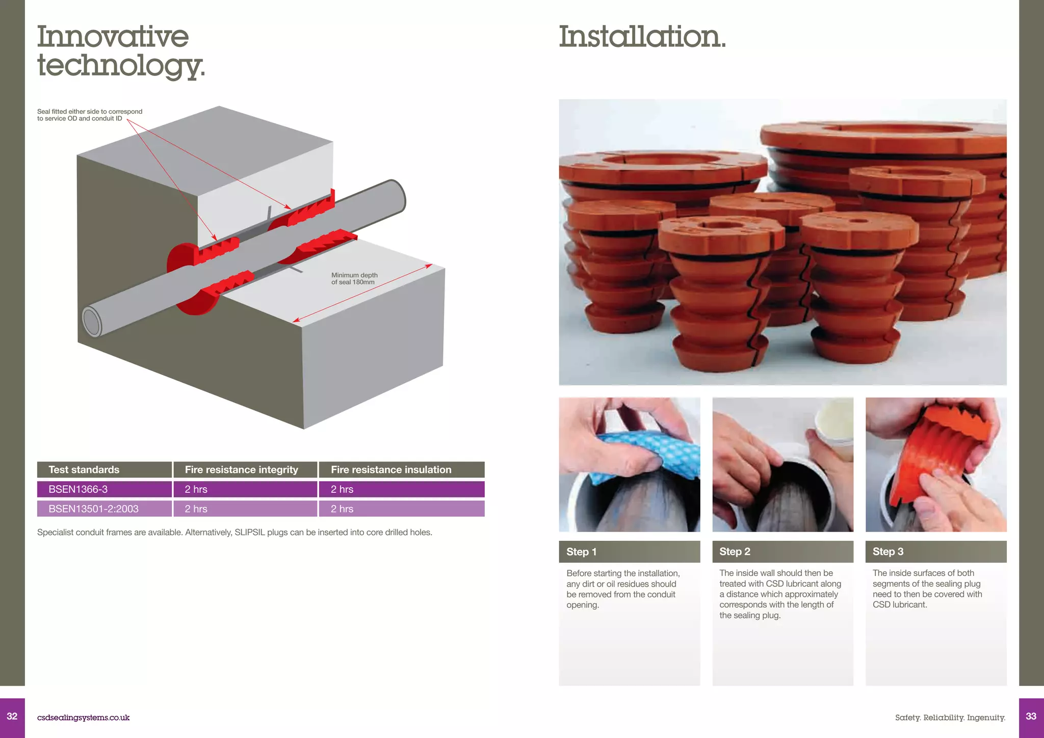 CSD Sealing Systems - Fireproof, Gastight & Watertight Seals For Cable ...