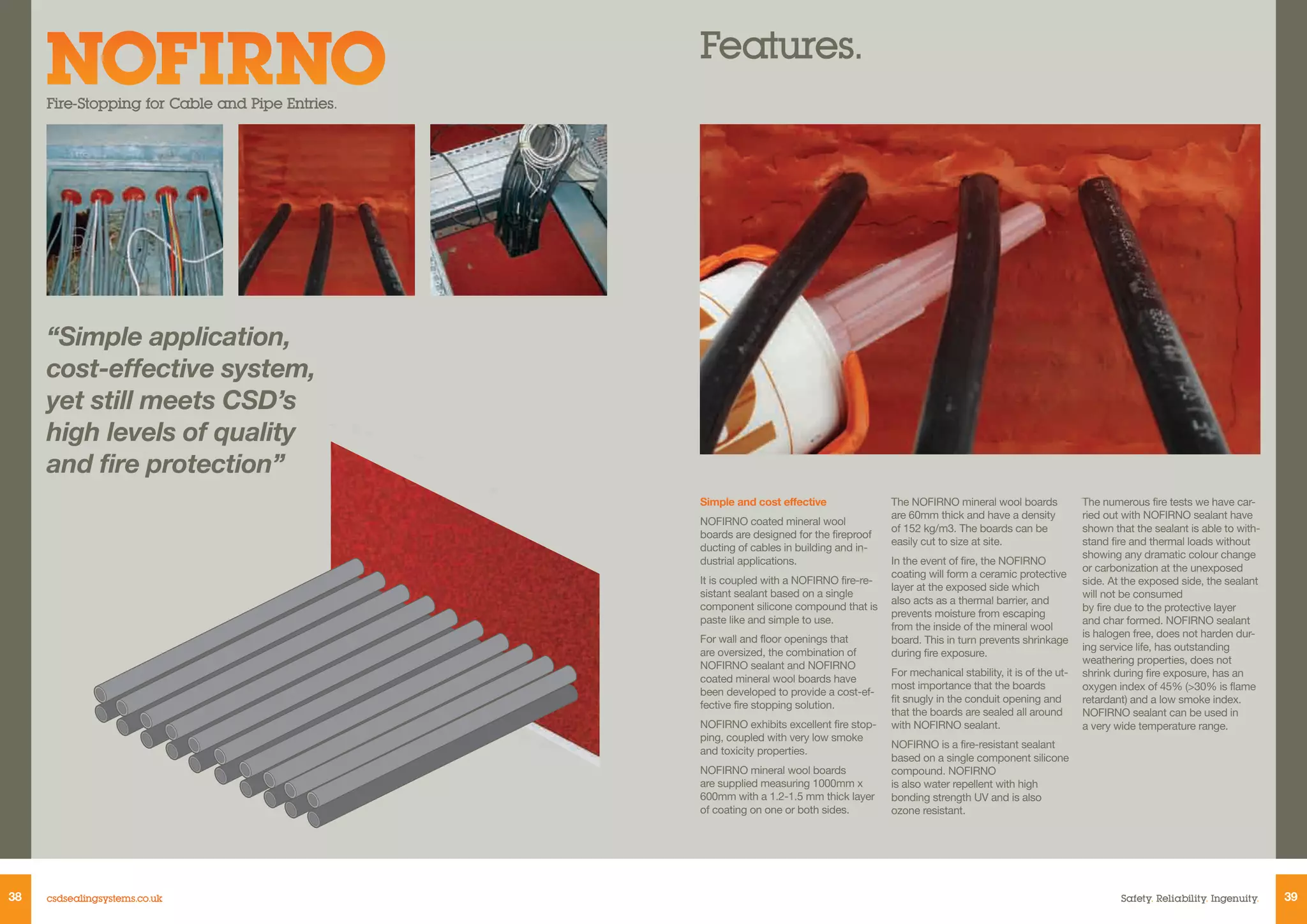 CSD Sealing Systems - Fireproof, Gastight & Watertight Seals For Cable ...