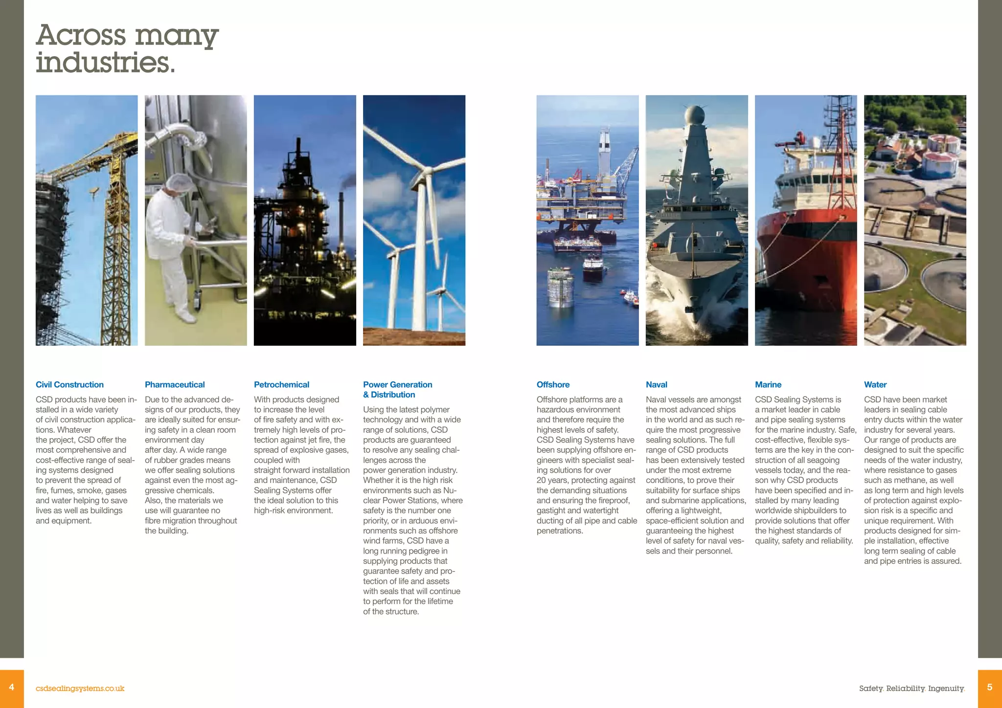 CSD Sealing Systems - Fireproof, Gastight & Watertight Seals For Cable ...