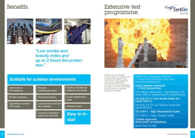 CSD Sealing Systems - Fireproof, Gastight & Watertight Seals For Cable ...
