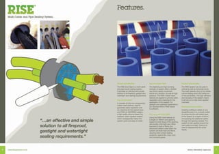 CSD Sealing Systems - Fireproof, Gastight & Watertight Seals For Cable ...