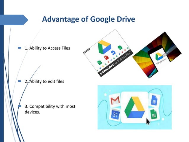 Google Drive Presentation slide | PPT