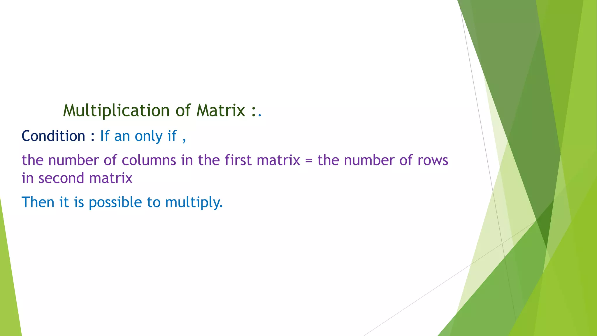 Cse 121 presentation on matrix [autosaved] | PPT
