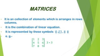 Cse 121 presentation on matrix [autosaved] | PPT