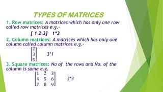 Cse 121 presentation on matrix [autosaved] | PPT