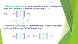 Cse 121 presentation on matrix [autosaved] | PPT