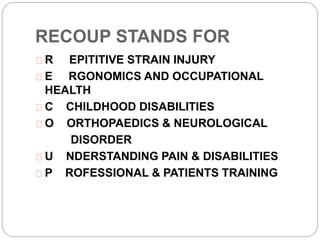CSE Power & Recoup rehab | PPT