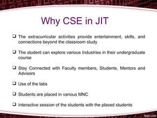 Marketing of CSE Department | PPT