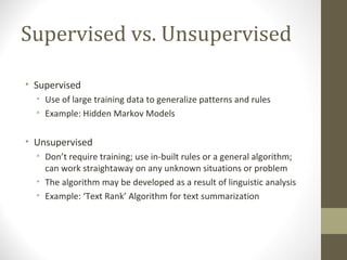 Introduction to Natural Language Processing | PPT