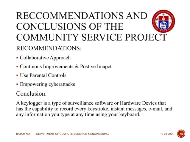 cse-csp batch4 review-1.1.pptx cyber security | PPT