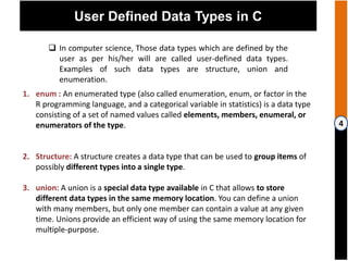 Fundamental of C Programming (Data Types) | PPT | Free Download