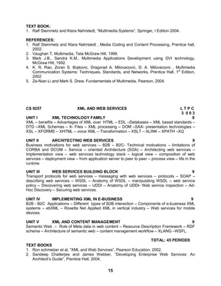 M.E. syllabus regulation 2009 | PDF