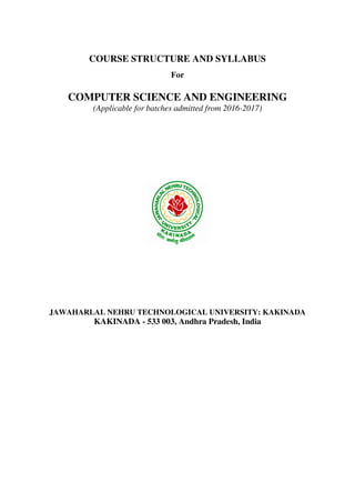 Cse revised syllabus-updated on 20-07-2017 | PDF
