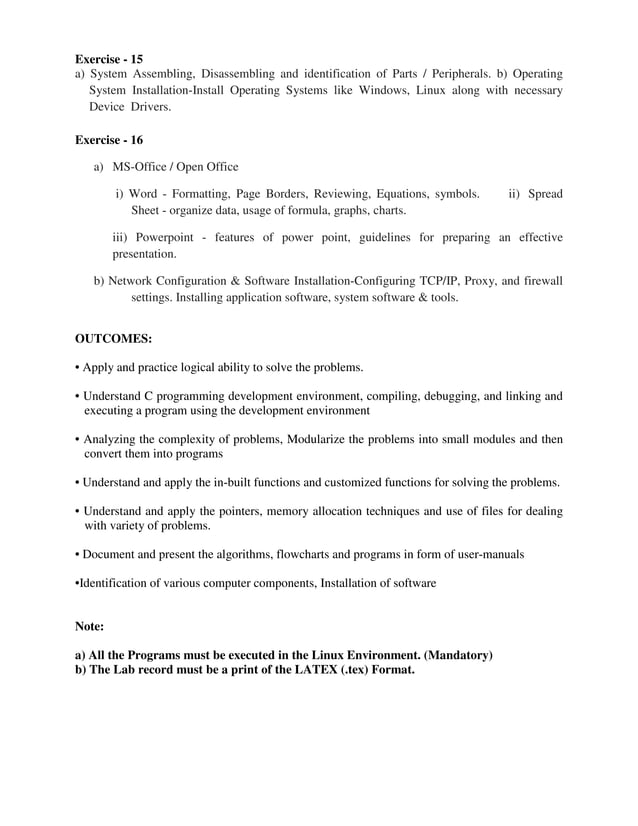 Cse revised syllabus-updated on 20-07-2017 | PDF