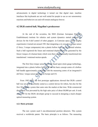 Cse space-mouse-report | PDF