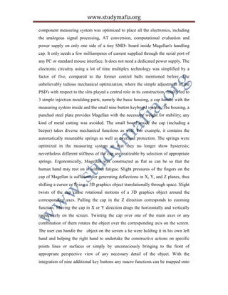 Cse space-mouse-report | PDF