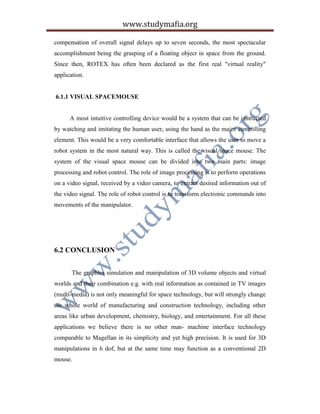 Cse space-mouse-report | PDF