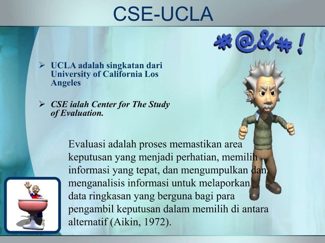 CSE-UCLA EVALUATION MODEL | PPTX