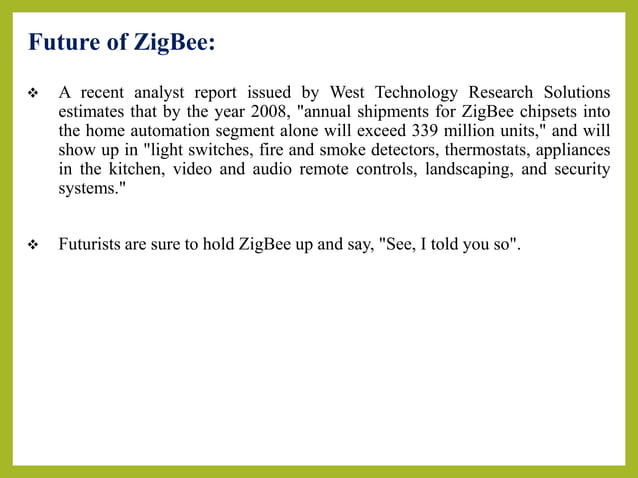 CSE-Zigbee-ppt.pptx | Home Appliances | Home & Garden