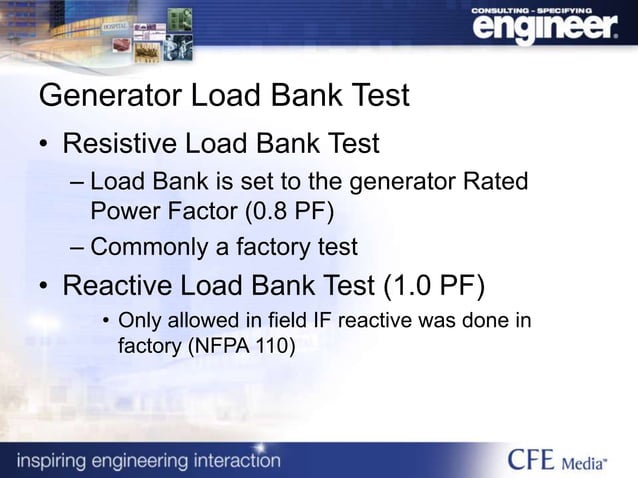 Critical Power: Generators and Generator System Design | PPTX ...