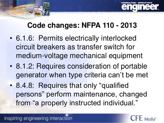 Critical Power NFPA 110 Standard For Emergency And Standby Power critical-power-nfpa-110-standard-for-emergency-and-standby-power