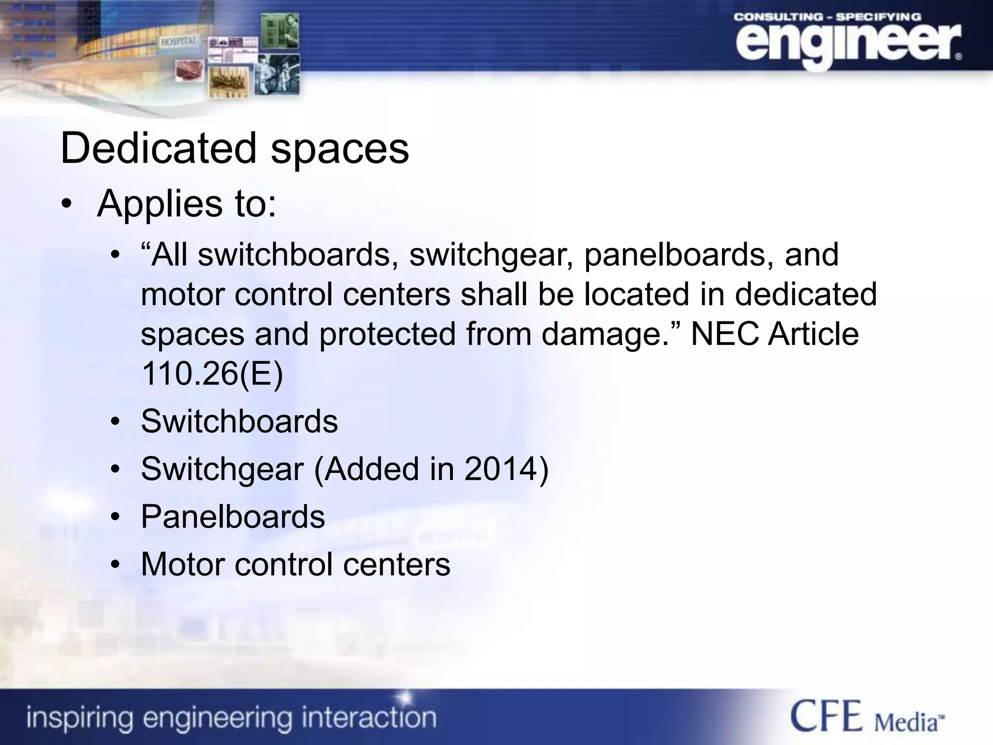 Electrical Systems: Designing electrical rooms | PPTX