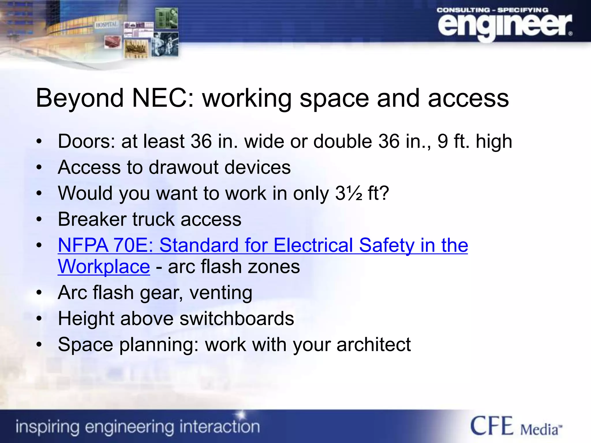 Electrical Systems: Designing electrical rooms | PPTX