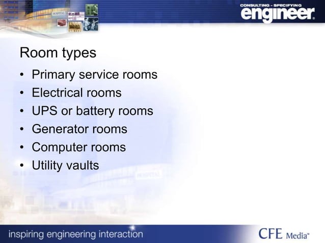 Electrical Systems: Designing electrical rooms | PPTX | Home & Garden
