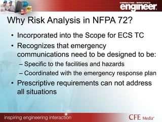 Fire and Life Safety: Notification and Emergency Communication Systems ...