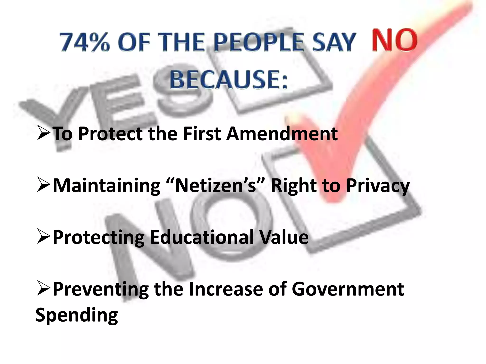 Should Government Control the Internet and its contents | PPTX