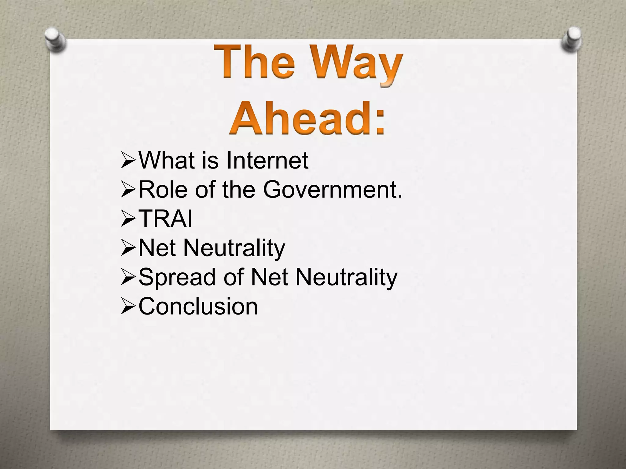 Should Government Control the Internet and its contents | PPTX