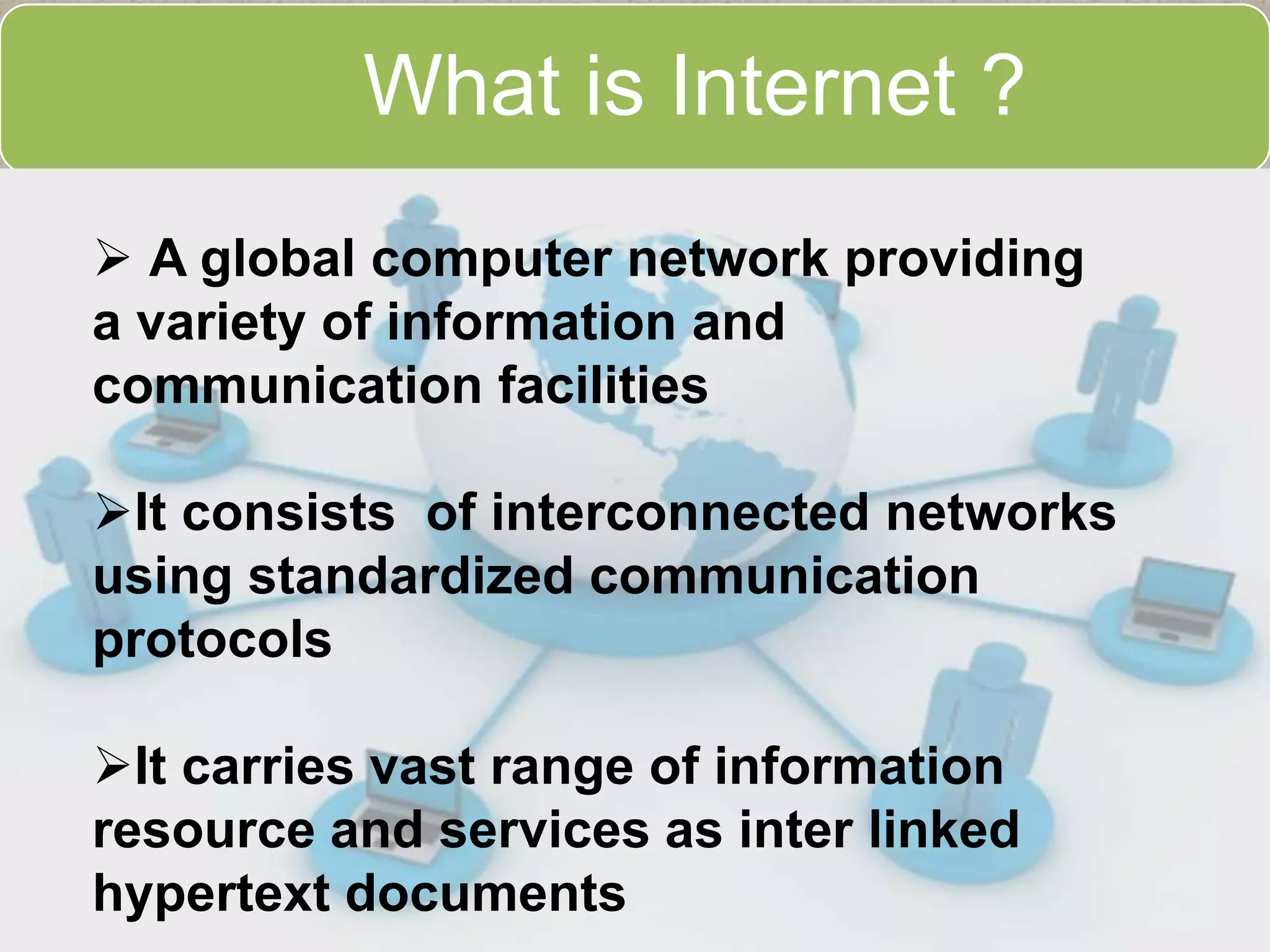 Should Government Control the Internet and its contents | PPTX