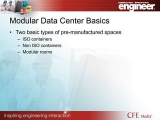 Modular Data Center Design | PPTX