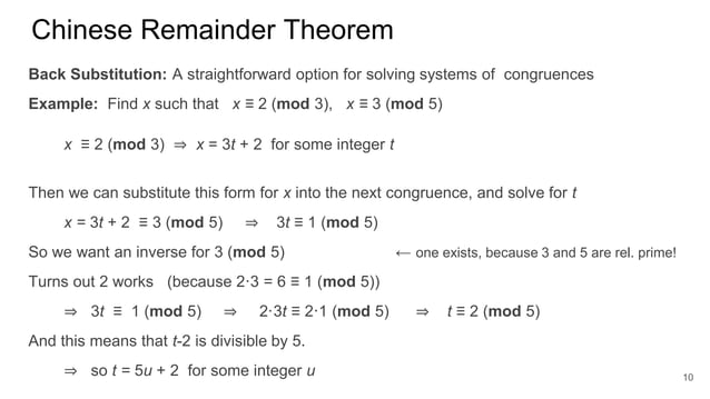 CSE1107 Chinese Remainder Theorem in Discrete Mathmatics.pptx