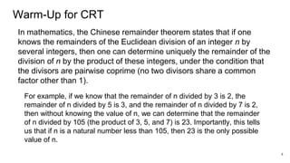 CSE1107 Chinese Remainder Theorem in Discrete Mathmatics.pptx