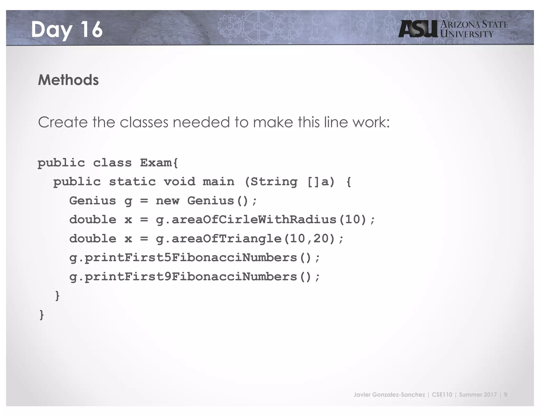 201707 CSE110 Lecture 17 | PDF