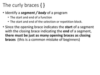 Cse115 lecture04introtoc programming | PPT