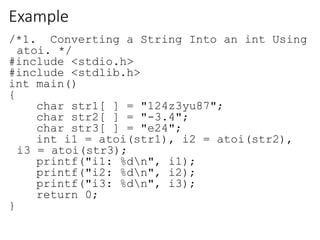Cse115 lecture14strings part01 | PPT