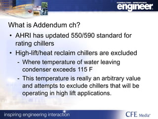 HVAC: New chiller requirements | PPTX