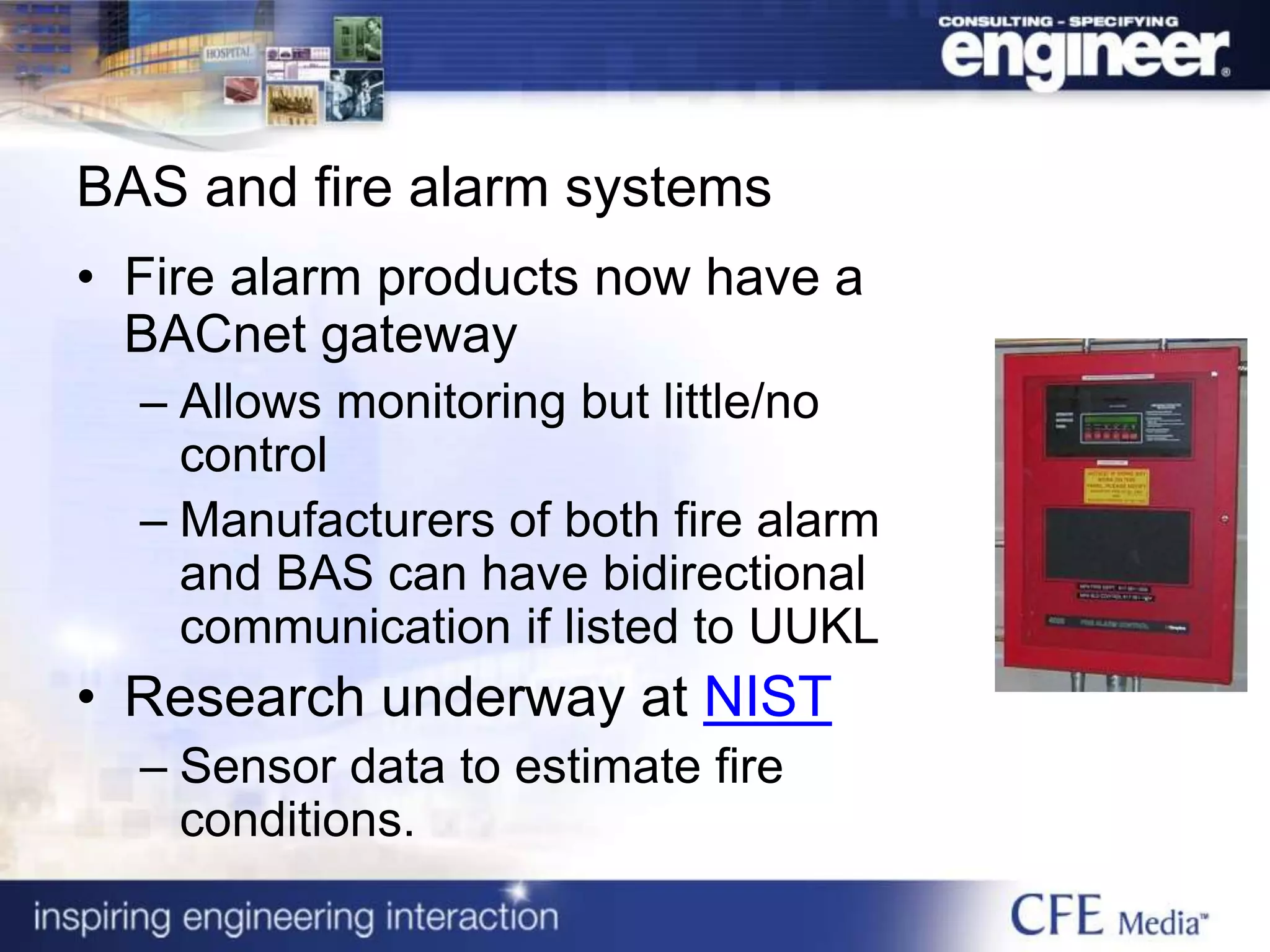 Fire and Life Safety: Integration: Building Automation Systems and Fire ...