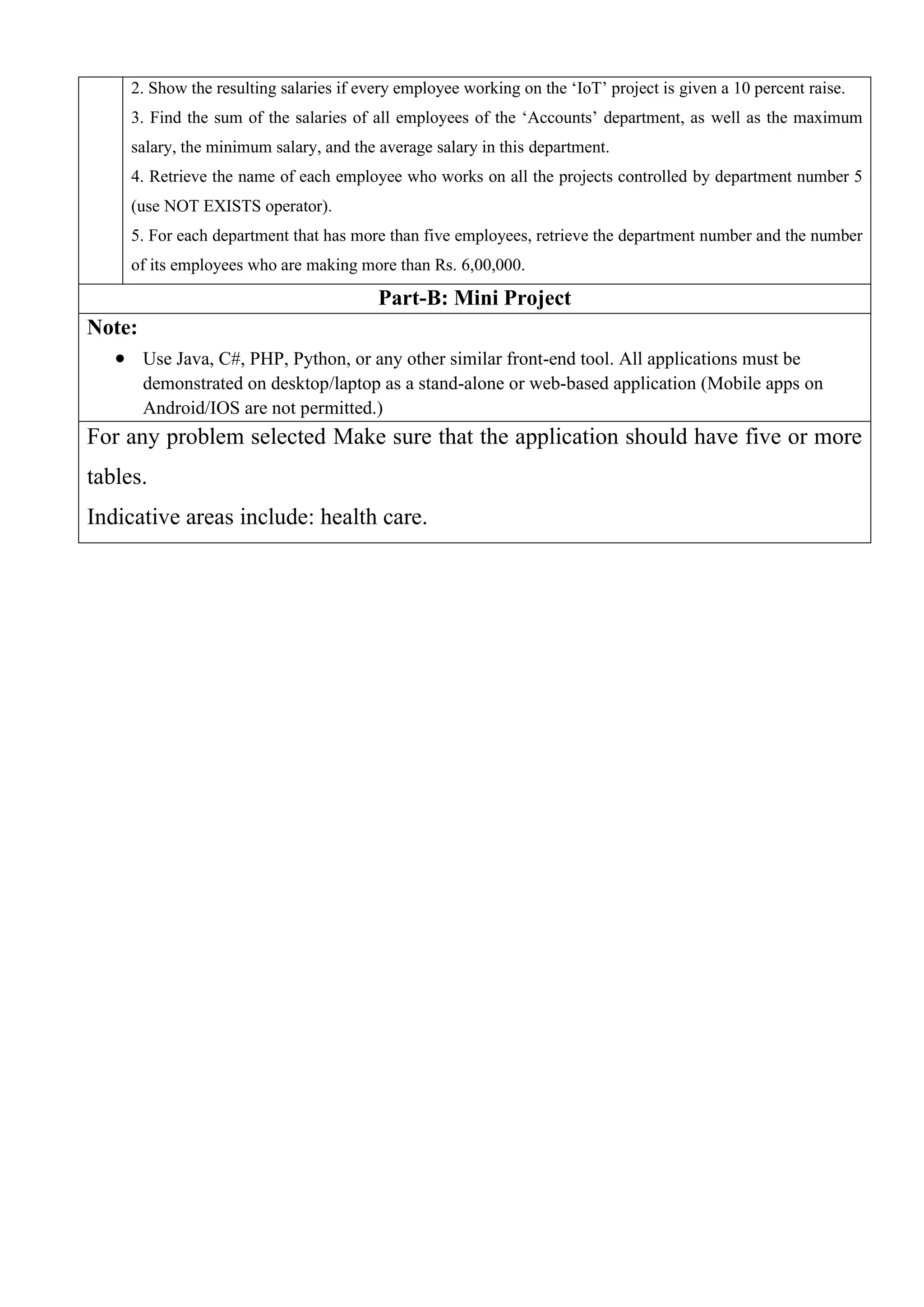 Database management system lLABMANUALpdf | PDF | Databases | Computer Software and Applications