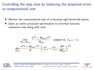 Design of High Order Multirate GARK Schemes | PDF | Graphics Software | Computer Software and ...