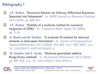 Design of High Order Multirate GARK Schemes | PDF | Graphics Software | Computer Software and ...