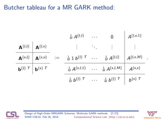 Design of High Order Multirate GARK Schemes | PDF | Graphics Software | Computer Software and ...