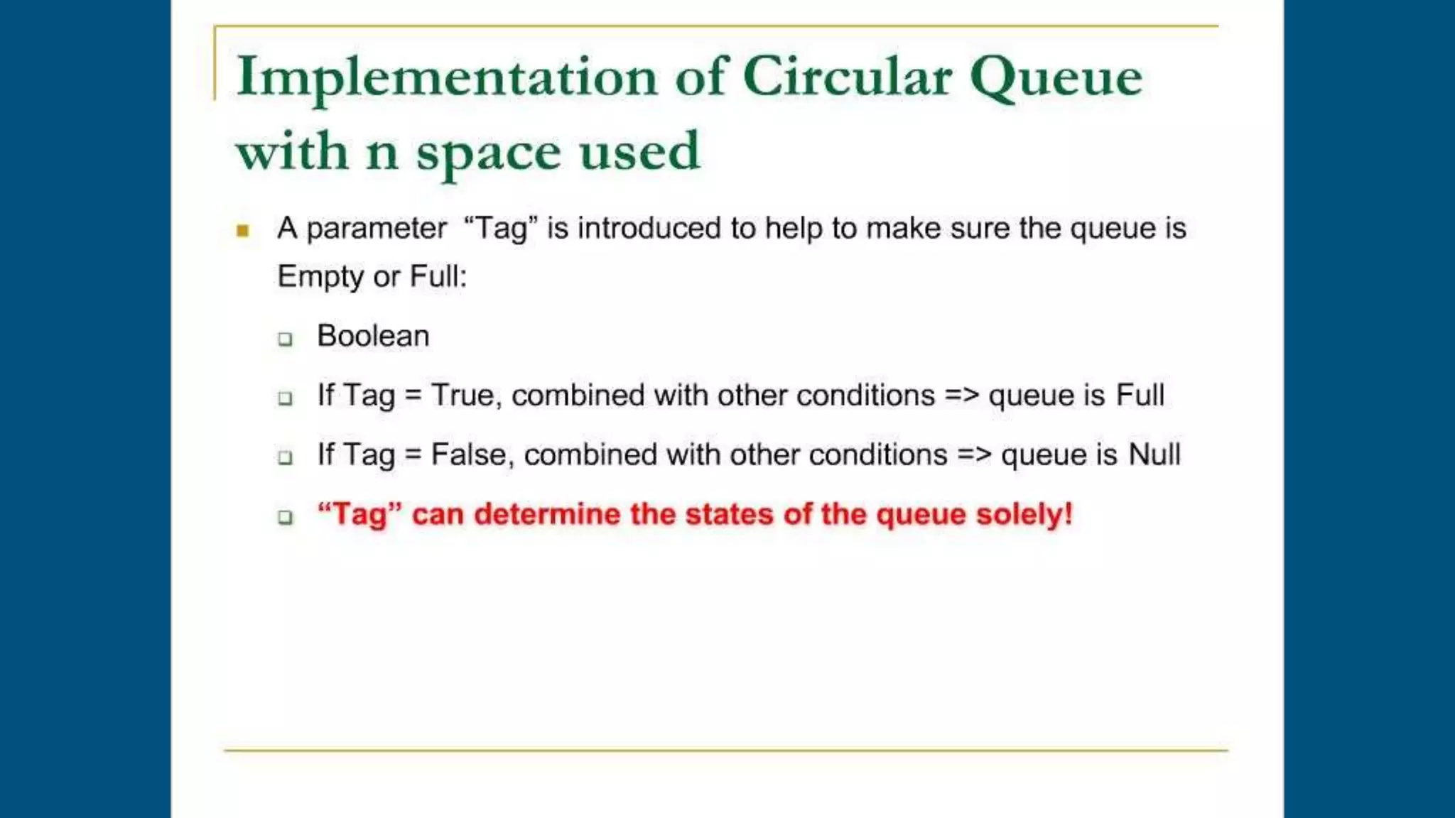 Circular Queue | PPTX